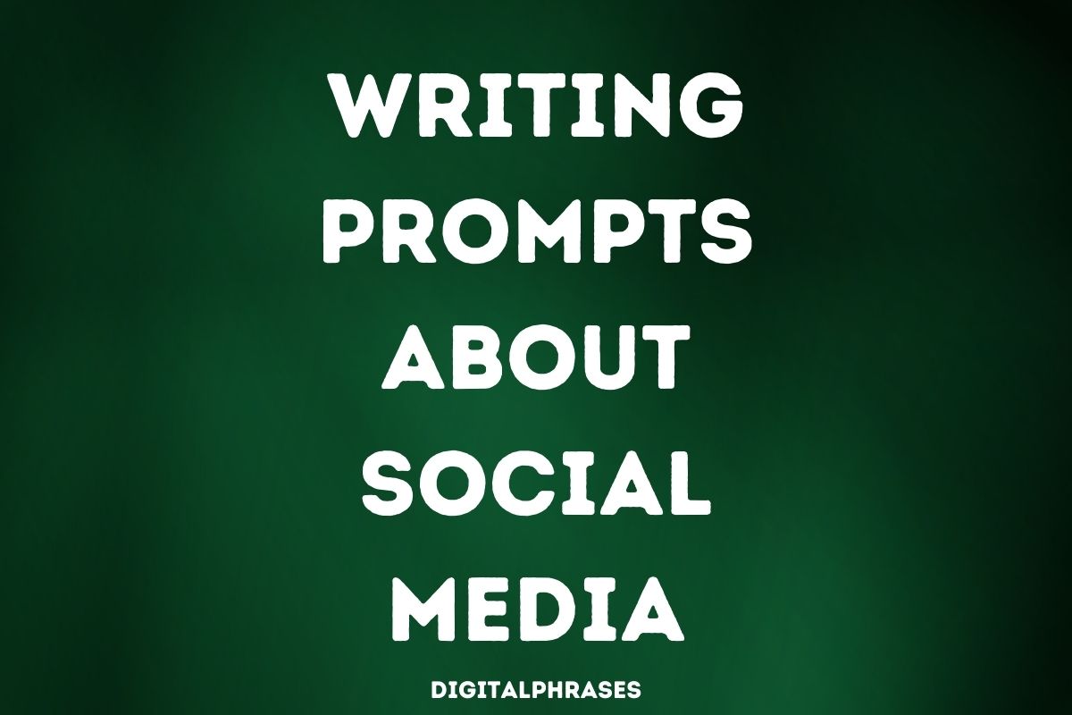 30 Writing Prompts About Social Media