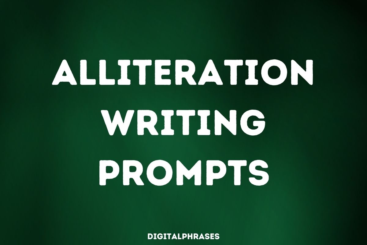 24 Alliteration Writing Prompts