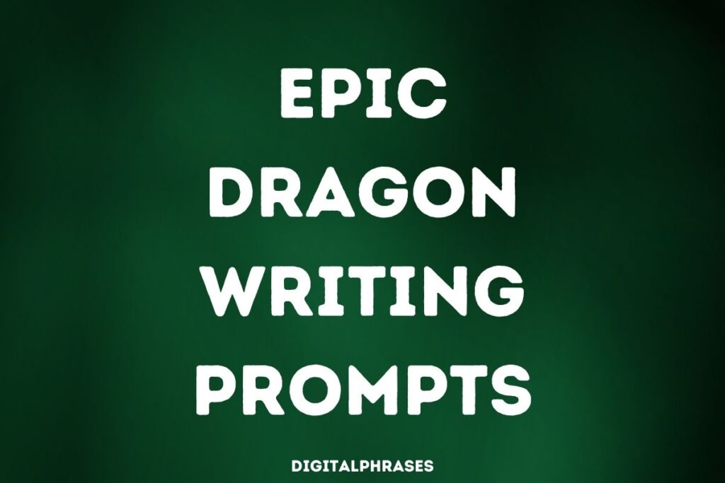 30 Dragon Writing Prompts 30 Dragon Writing Prompts