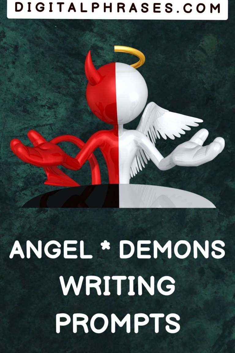 32 Angel x Demon Writing Prompts