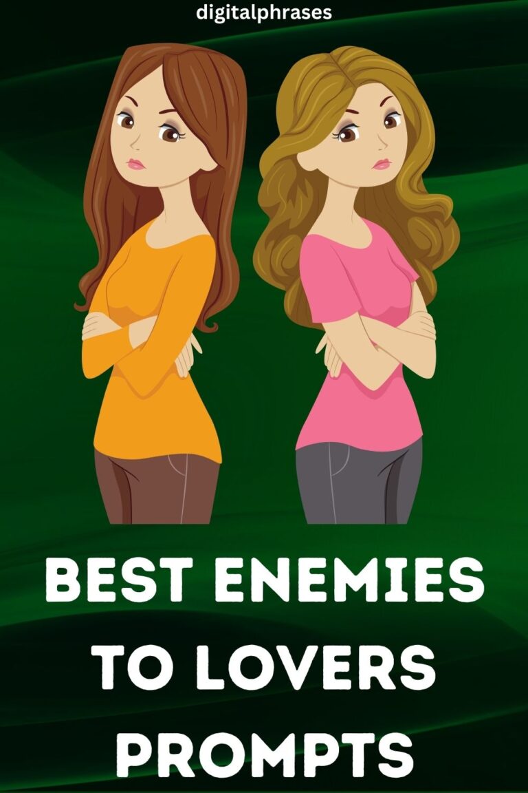 72 Enemies to Lovers Story Ideas and Prompts