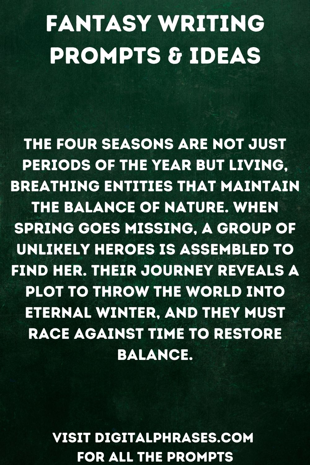 48 Fantasy Writing Prompts and Story Ideas