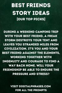 30 Best Friends Writing Prompts and Story Ideas