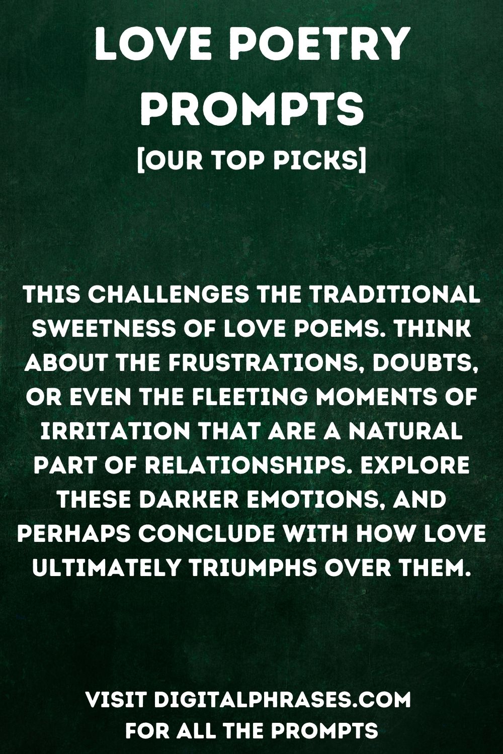 35 Poetry Prompts for Your Next Love Poem