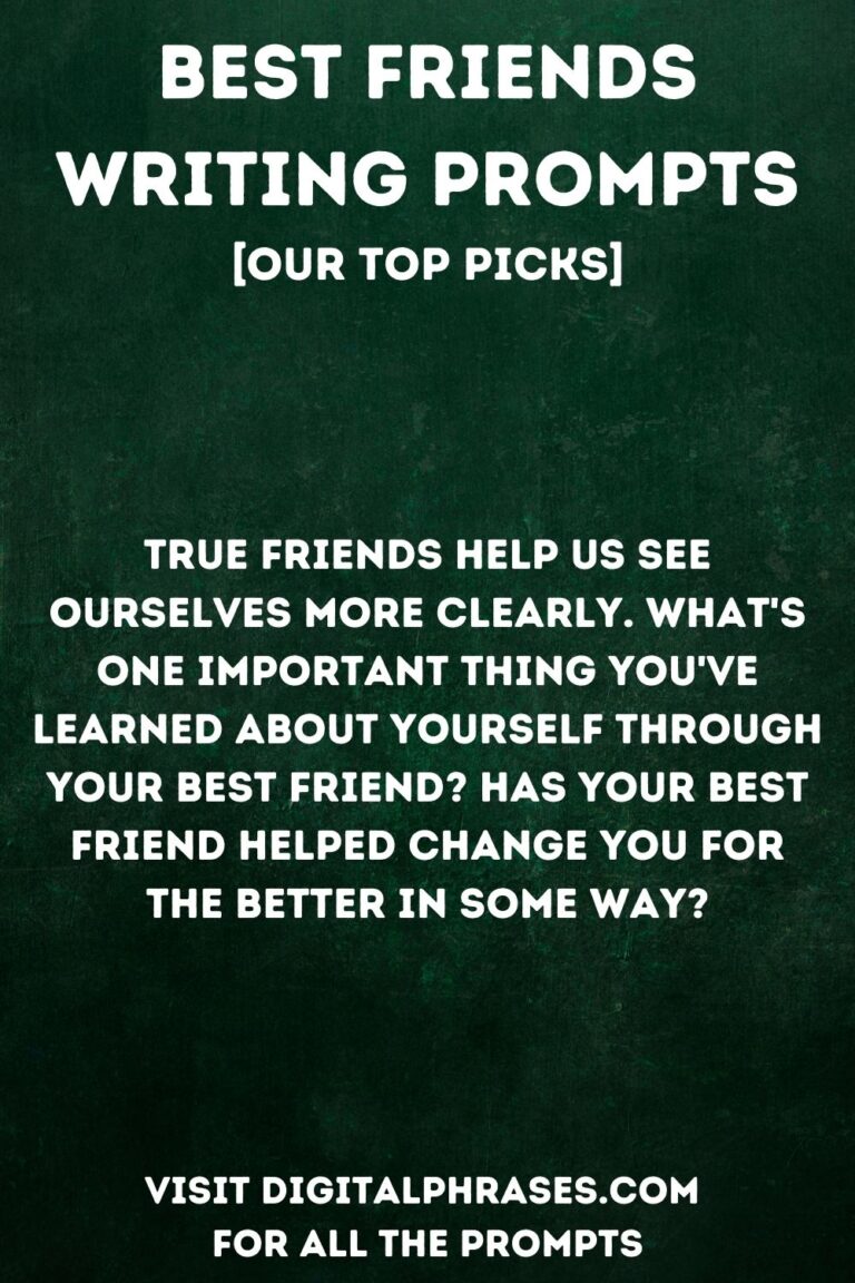 30 Best Friends Writing Prompts and Story Ideas