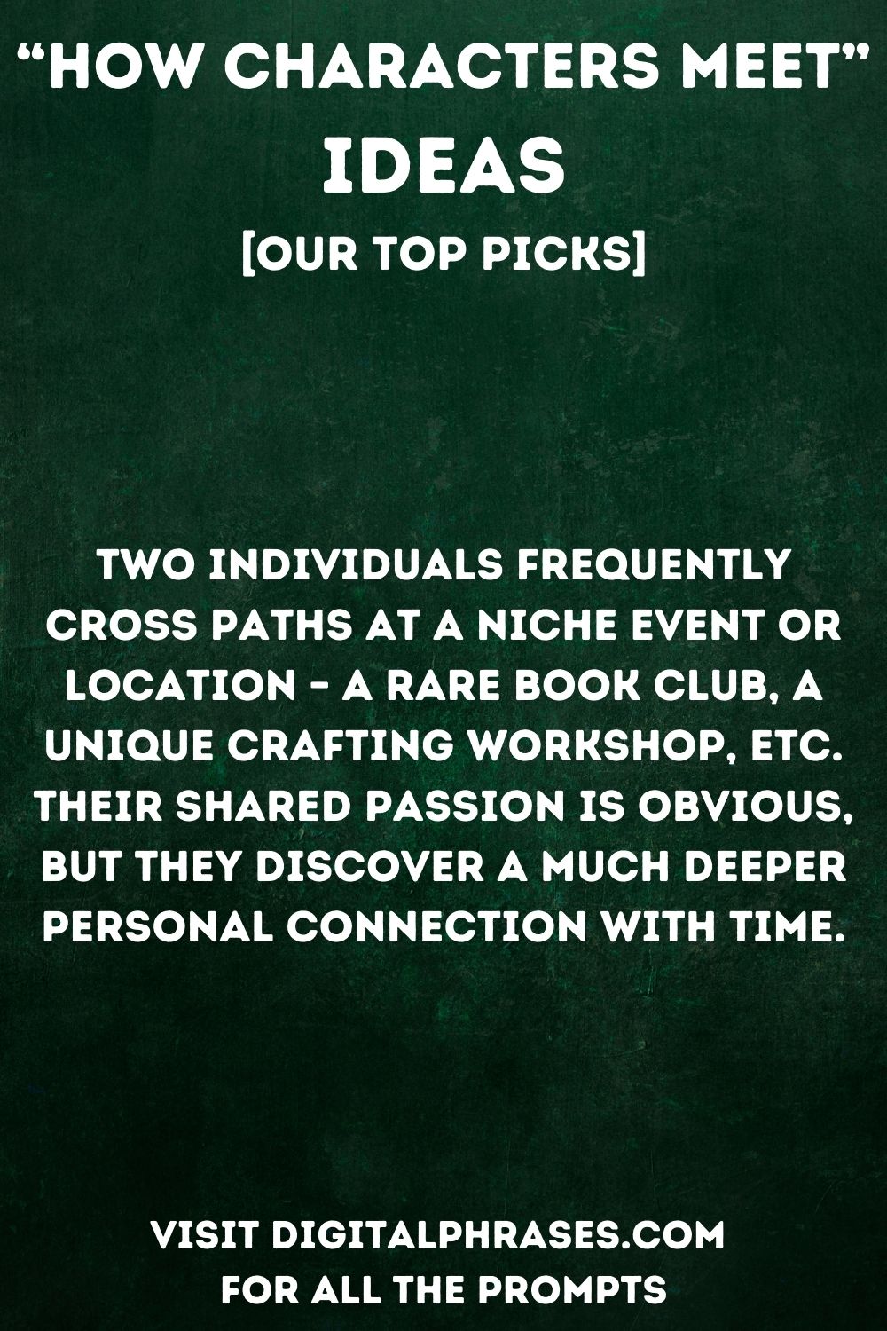 34 How Characters Meet Ideas