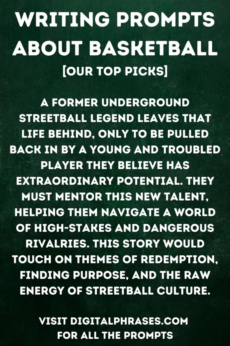 24 Writing Prompts About Basketball