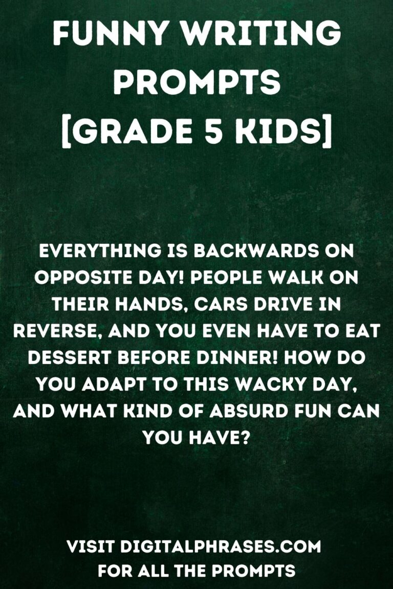 80 Funny Writing Prompts and Story Ideas