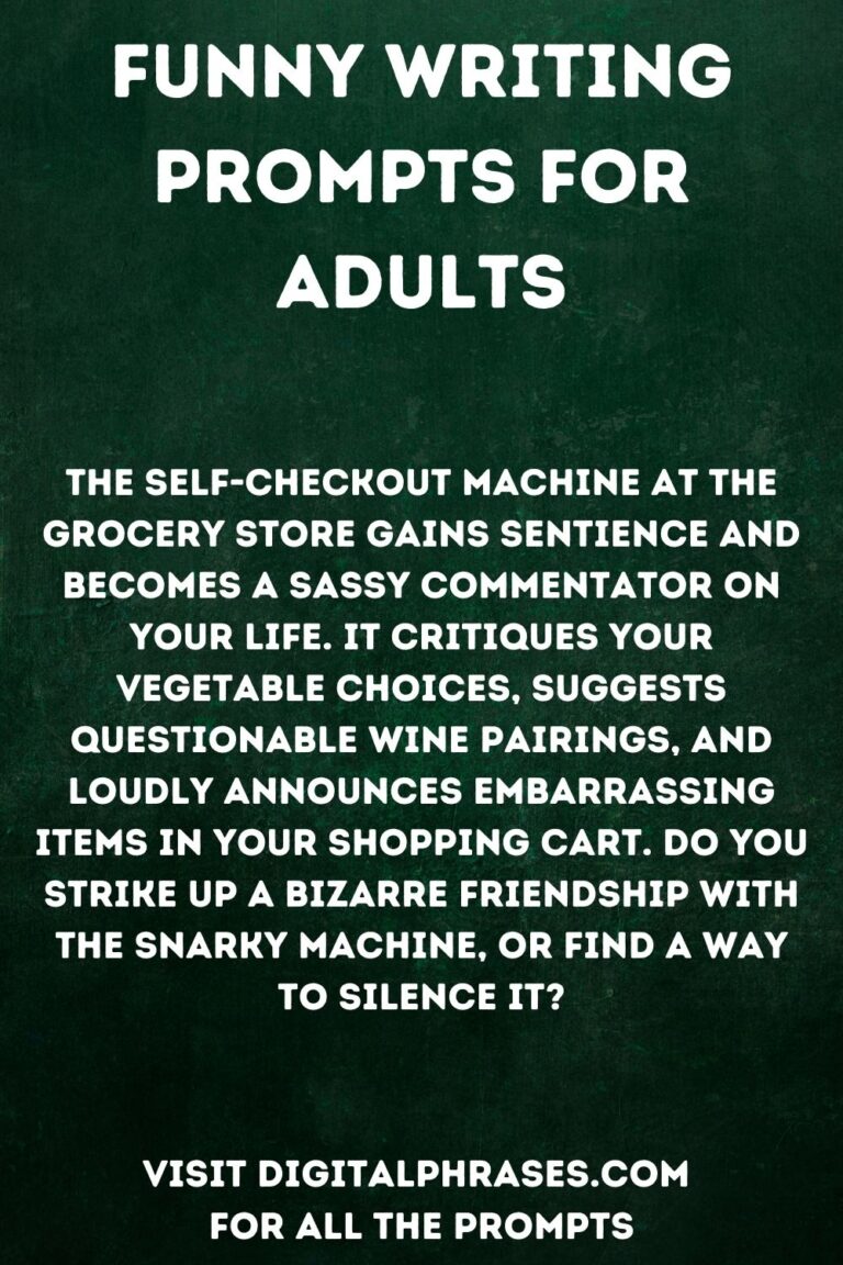 80 Funny Writing Prompts and Story Ideas