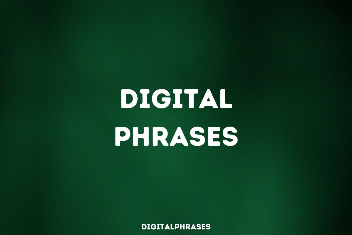 Digital Phrases - Writing Prompts and Story Ideas