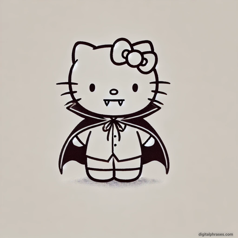 21 Hello Kitty Halloween Drawing Ideas