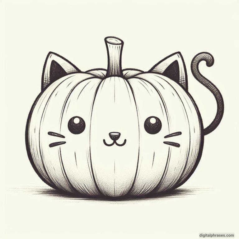 23 Pumpkin Halloween Drawing Ideas