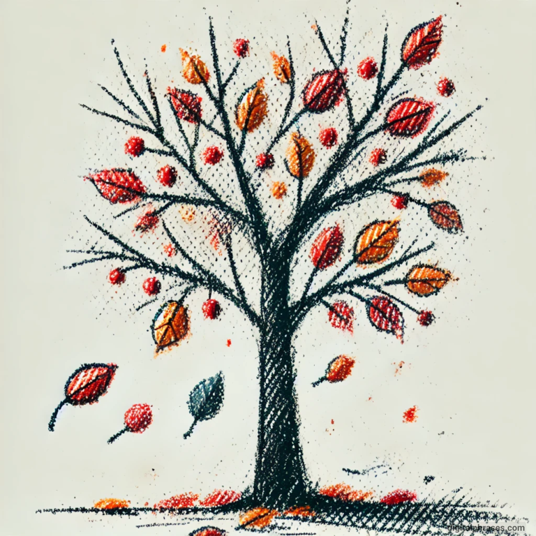 24 Fall Drawing Ideas For Kids
