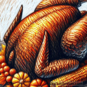 55 Thanksgiving Turkey Drawing Ideas