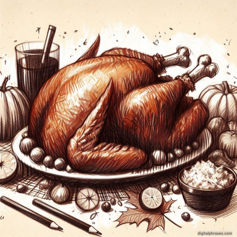 55 Thanksgiving Turkey Drawing Ideas