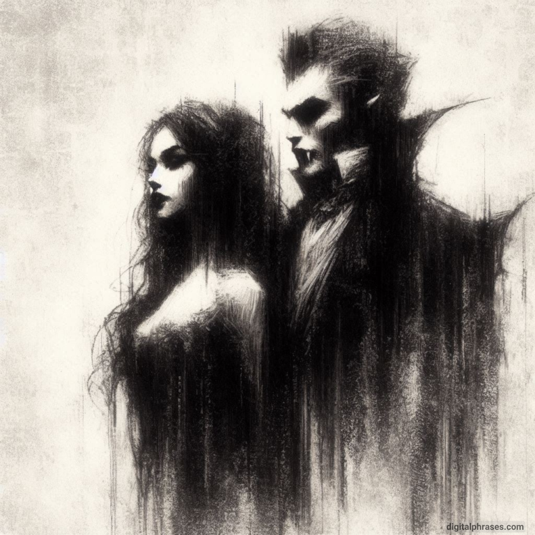 73 Vampire Couple Drawing Ideas
