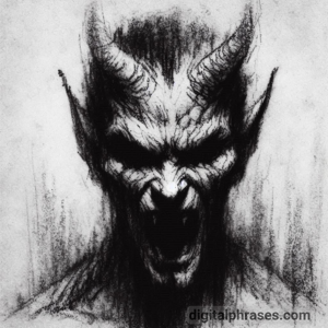 120 Demon Drawing Ideas