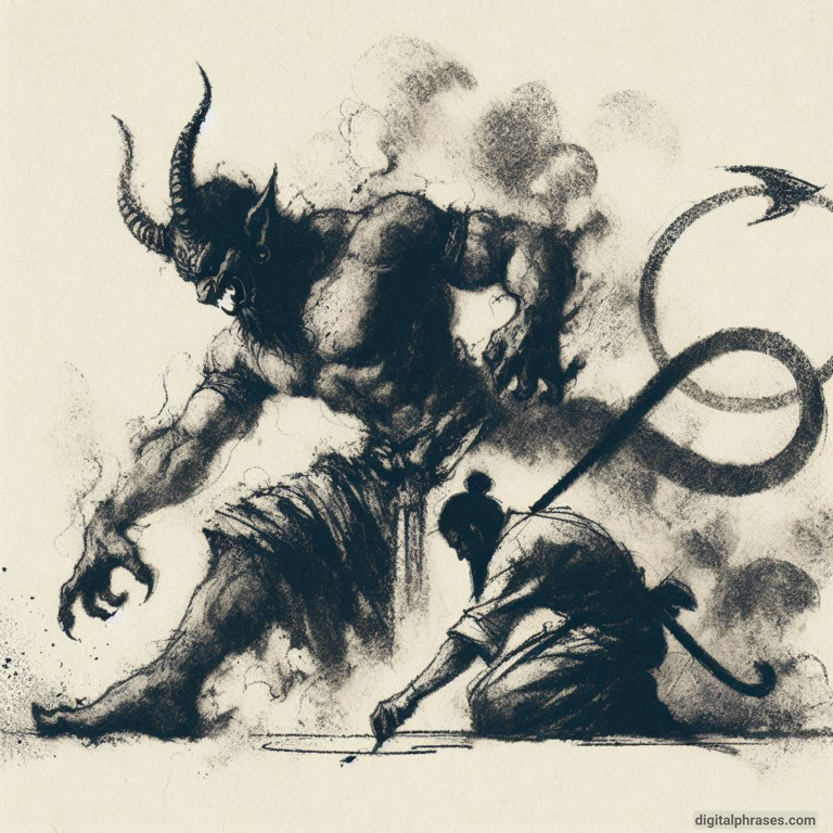 120 Demon Drawing Ideas