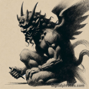 120 Demon Drawing Ideas