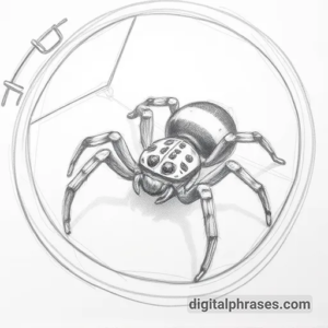 60 Spider Drawing Ideas