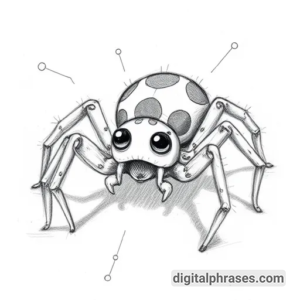 60 Spider Drawing Ideas