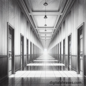 72 One Point Perspective Drawing Ideas of Architecture and Buildings
