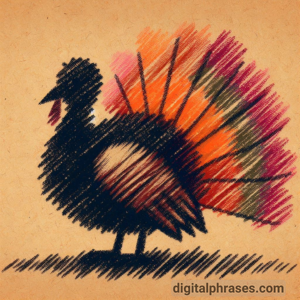 100 Turkey Drawing Ideas (Easy, Difficult, Cute, Funny and Cartoonish)