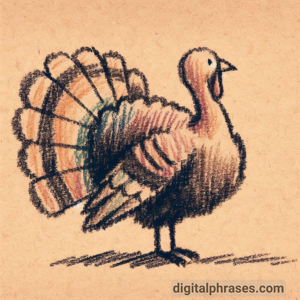 100 Turkey Drawing Ideas (Easy, Difficult, Cute, Funny and Cartoonish)