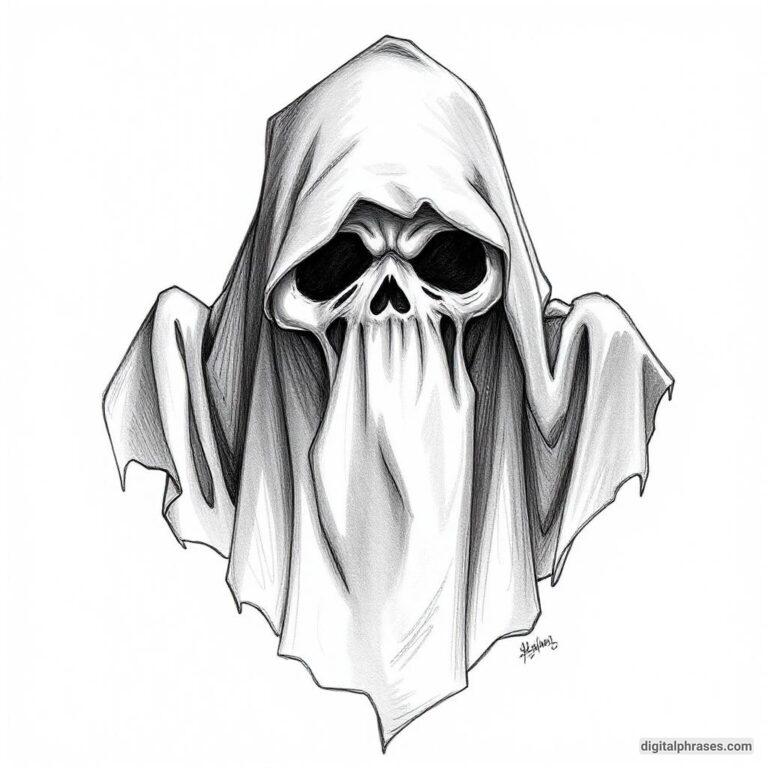 80 Drawing Ideas of Ghosts