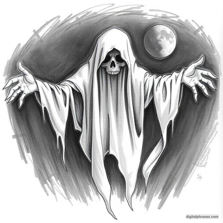 80 Drawing Ideas of Ghosts