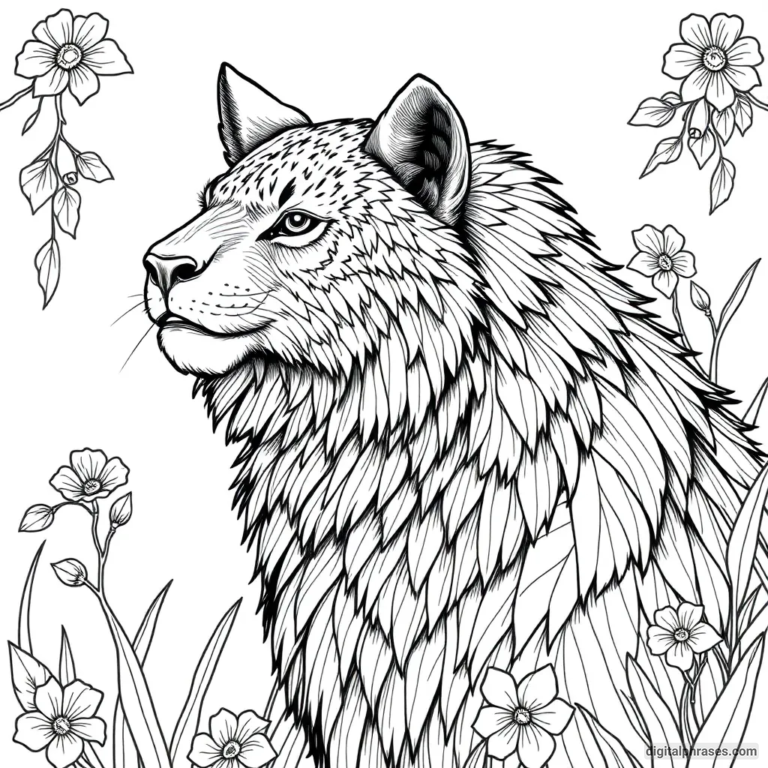 50 Animal Coloring Pages For Kids and Adults