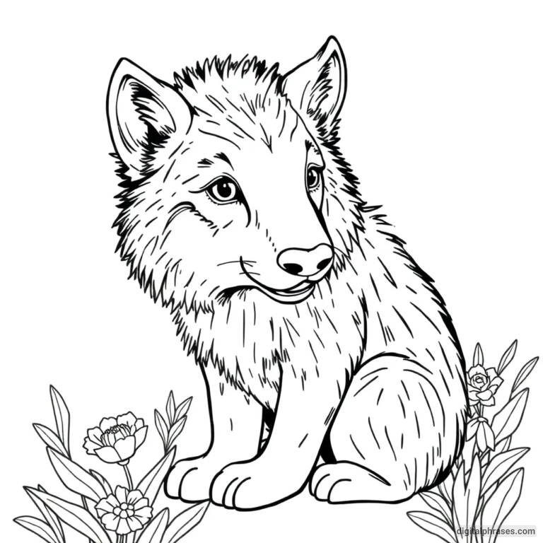 50 Animal Coloring Pages For Kids and Adults