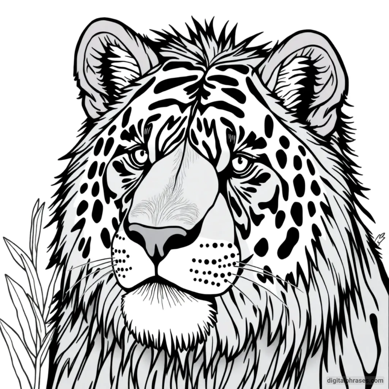 50 Animal Coloring Pages For Kids and Adults