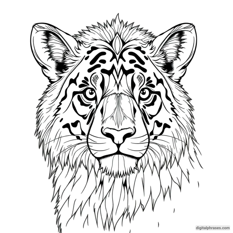 50 Animal Coloring Pages For Kids and Adults
