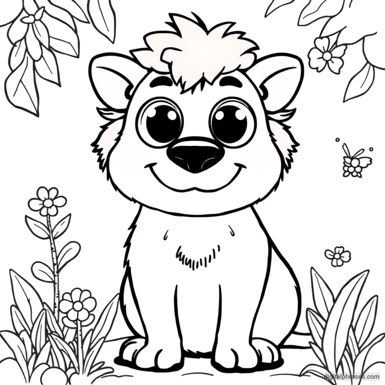 50 Animal Coloring Pages For Kids and Adults