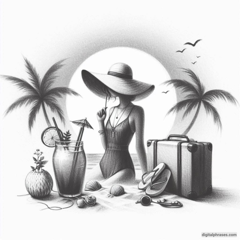 30 Cute, Simple and Cool Summer Drawings
