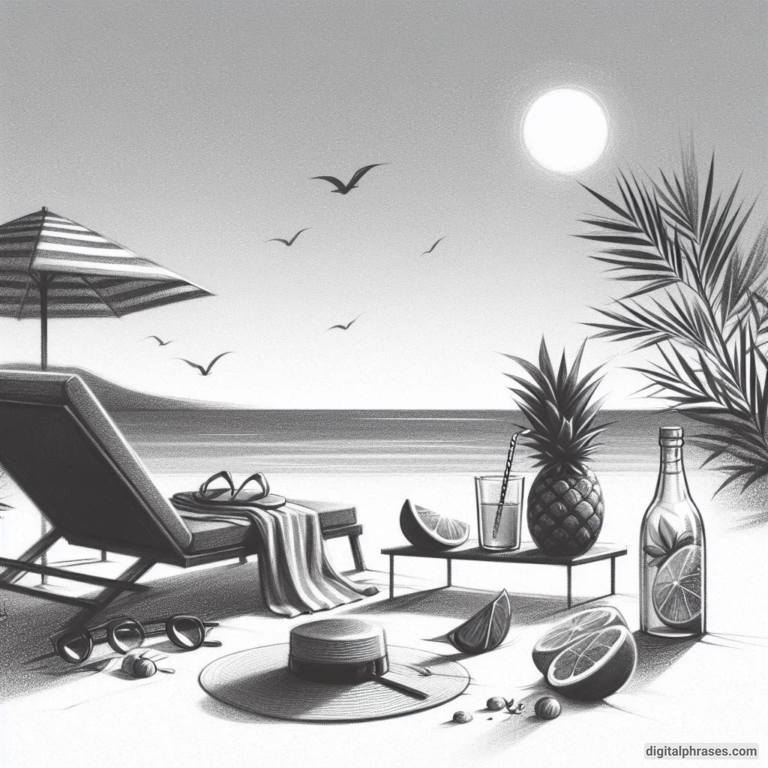 30 Cute, Simple and Cool Summer Drawings