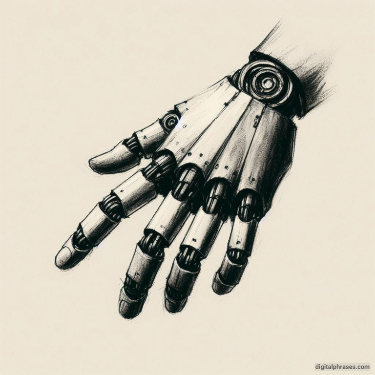 40 Robot Hand Drawing Ideas and References