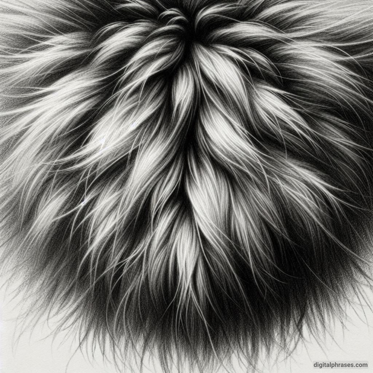 36 Fur Texture Drawing Ideas (Includes Animal Fur and Artificial Fur)