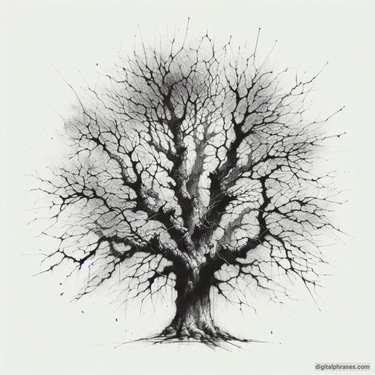 48 Tree Texture Drawings