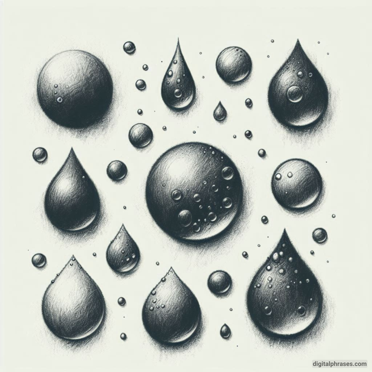 39 Water Texture Drawing Ideas (Includes Water Droplets, Pool Water and ...