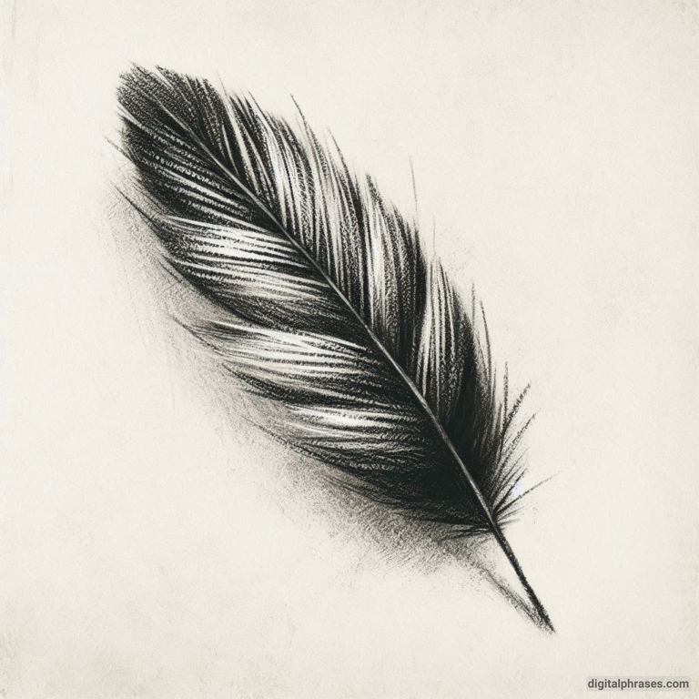48 Feather Texture Drawing Ideas