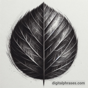 60 Leaf Texture Drawing Ideas