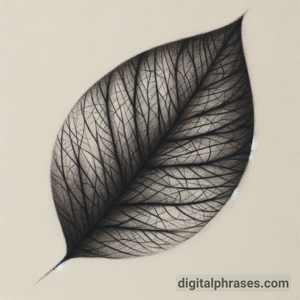 60 Leaf Texture Drawing Ideas