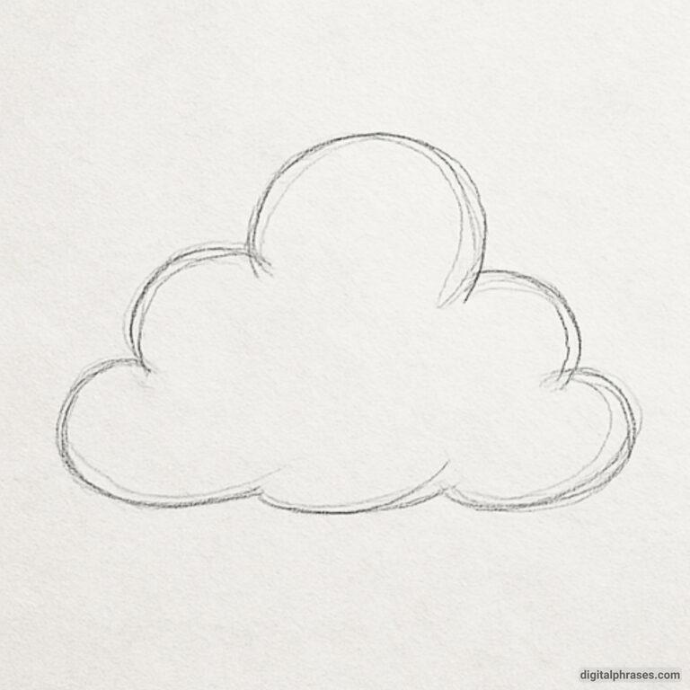 How To Draw a Cloud