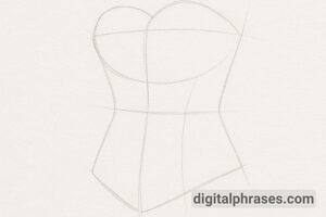 How To Draw a Corset
