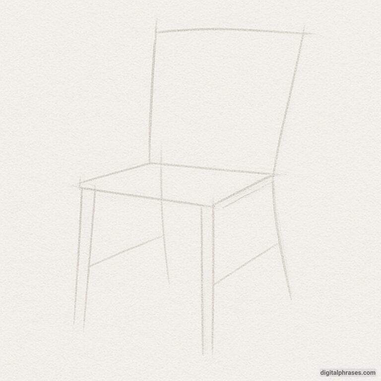 How To Draw a Chair
