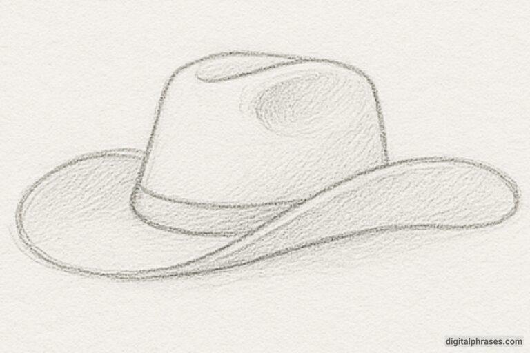 How To Draw a Cowboy Hat