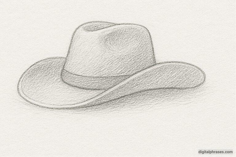 How To Draw a Cowboy Hat