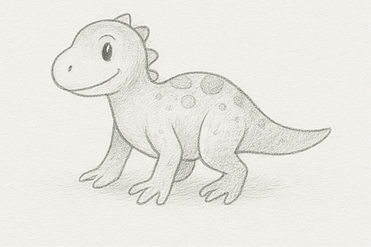 How To Draw a Dinosaur